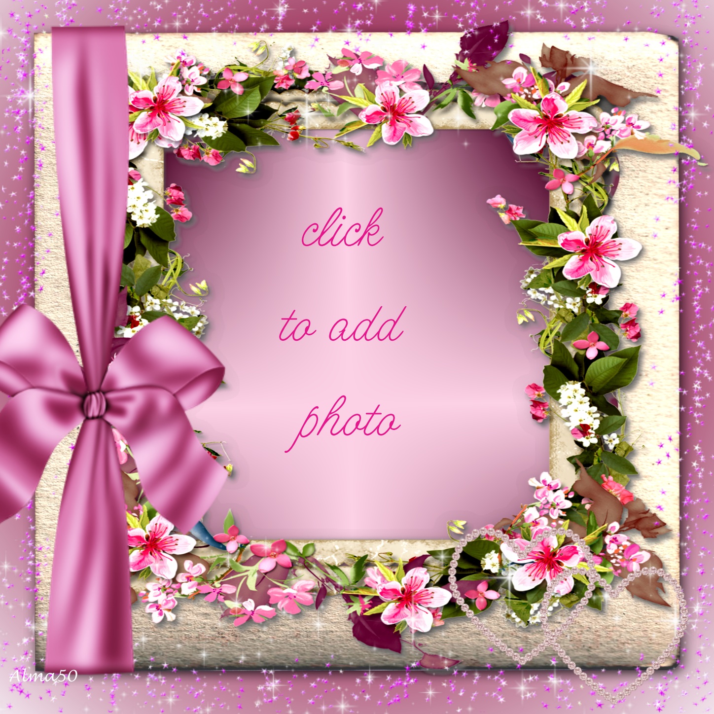 alma50's Girly Girl Frames - 2010 June - 2010 August - Flower Frame ...