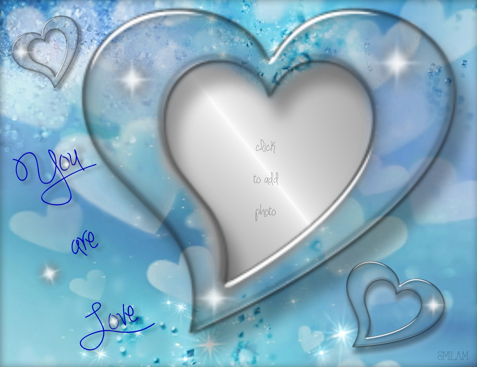 smilam's I Love You Frames - I LOVE YOU - You Are Love - You Are Love ...