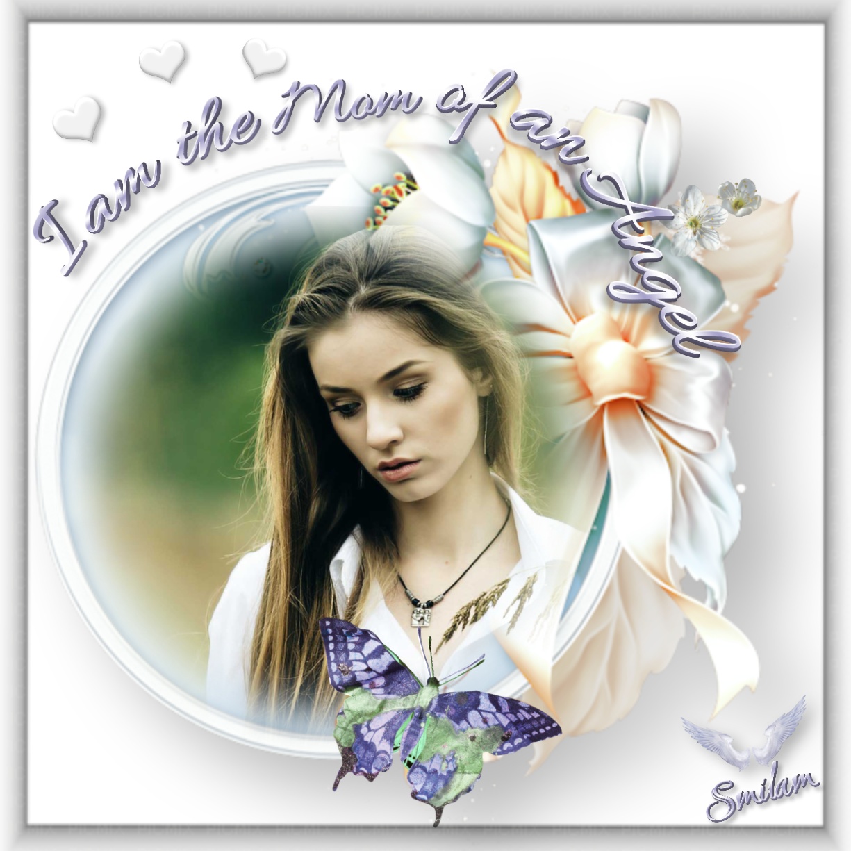 smilam's Family Frames - I Am The Mom Of An Angel - I Am The Mom Of An ...
