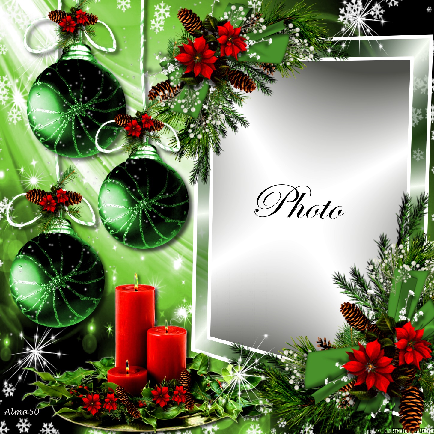 alma50's Christma Frames - 2010 December - Merry Christmas !! - Merry ...