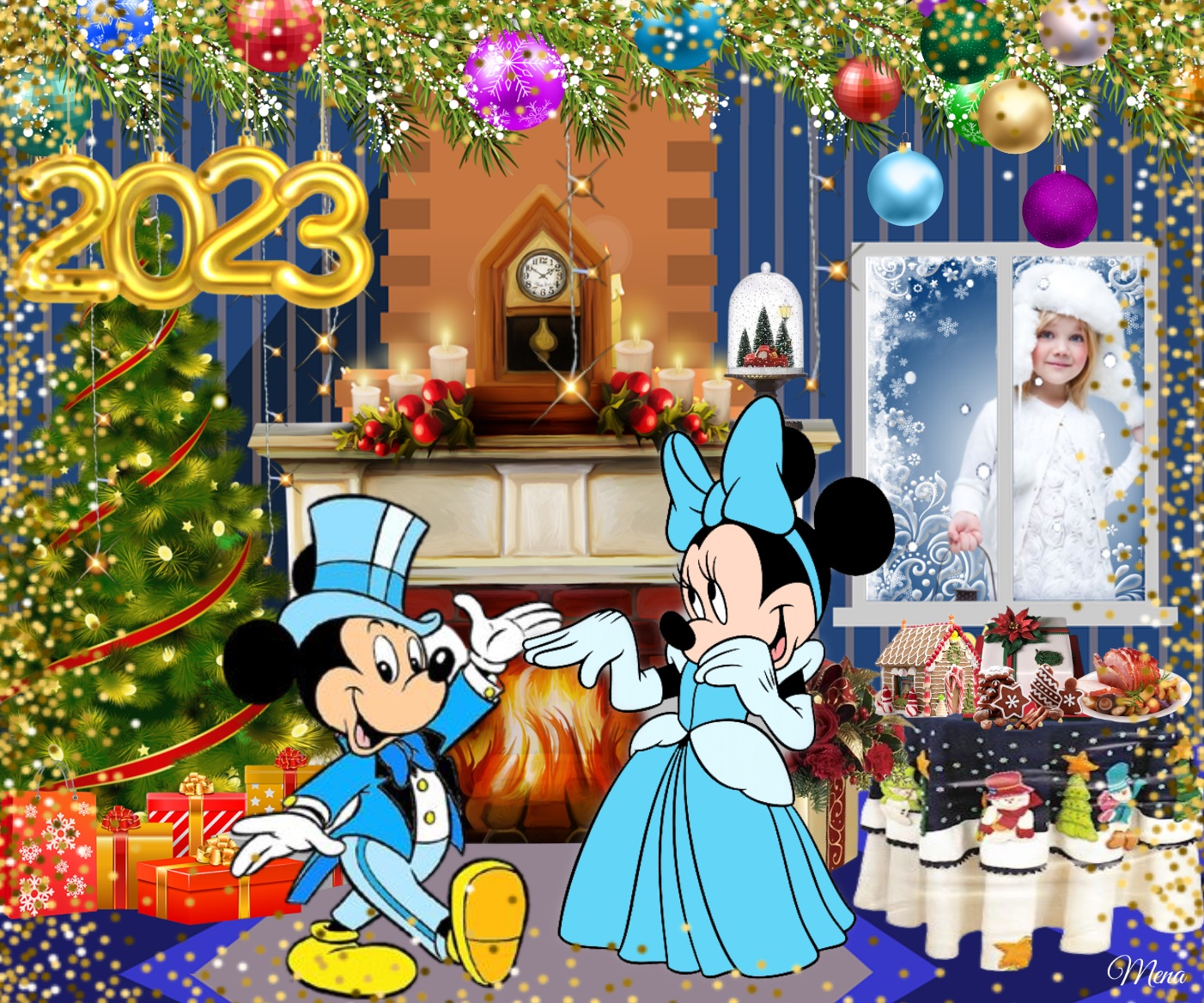 Mena's Christmas Frames / Molduras De Natal - Mena Christmas Frames And ...