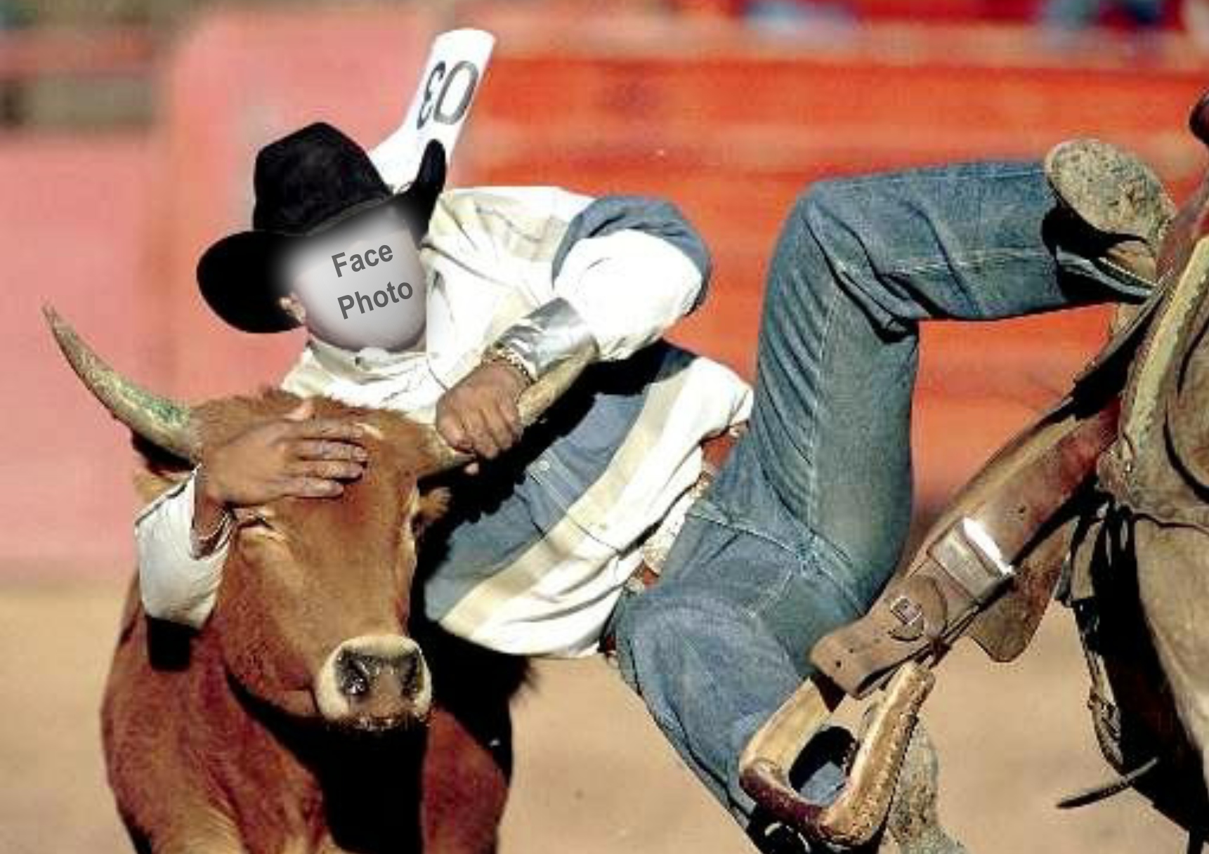 Amy Lynn's Face Cut-Out Frames - 2009 May - Real Rodeo Rider! - Real ...