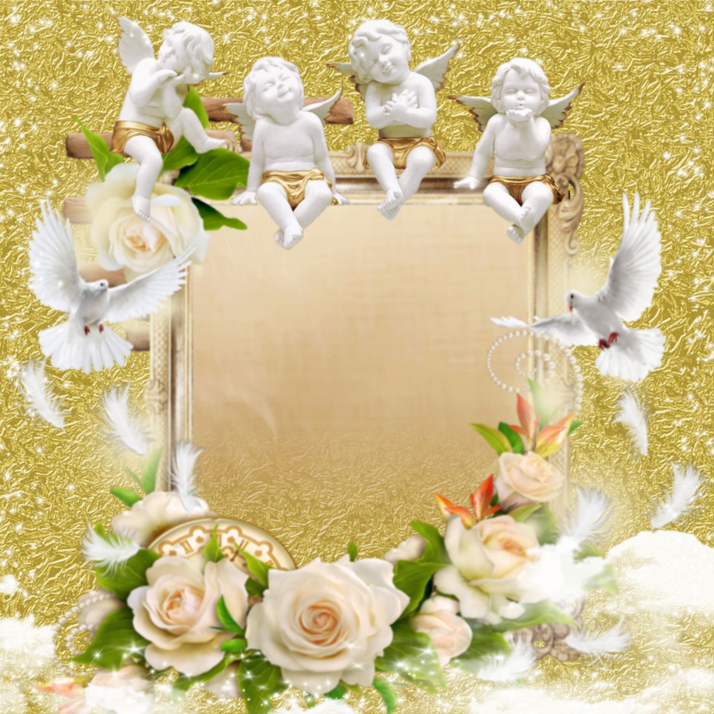 Sinnlich's I Love You Frames - Love Angel - Love Angel - Gold Angel ...