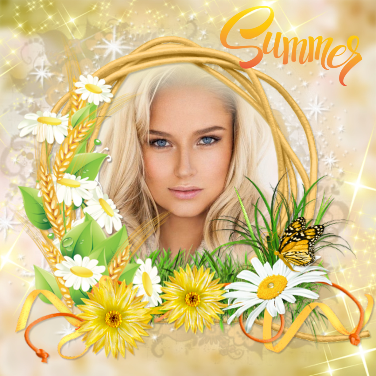 Nette's Summer Frames - SummerTime Summer Frame Beach FrameNette ...