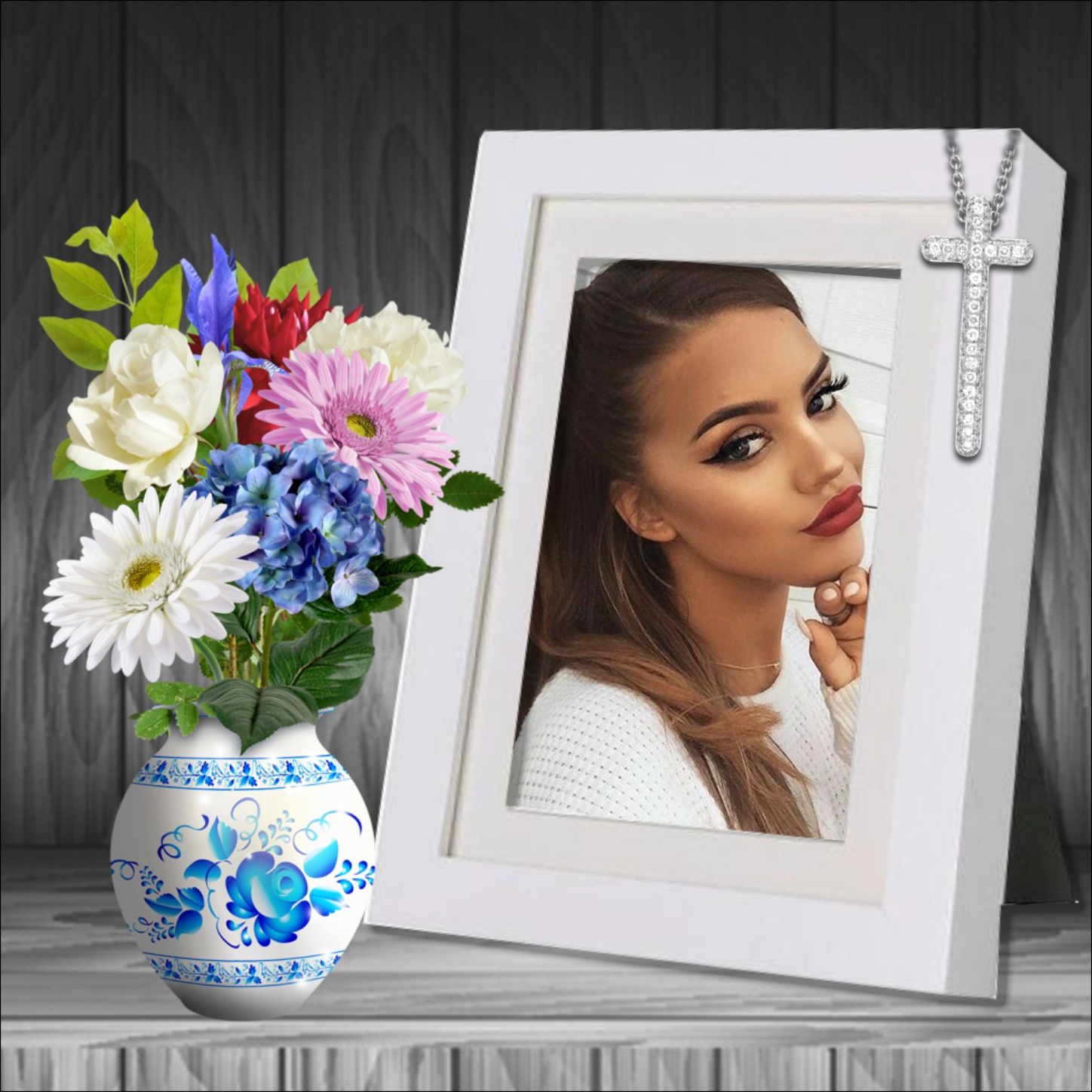 Nette's Girly Girl Frames👩‍🦳 - In My Thoughts In Memory Of Frame ...