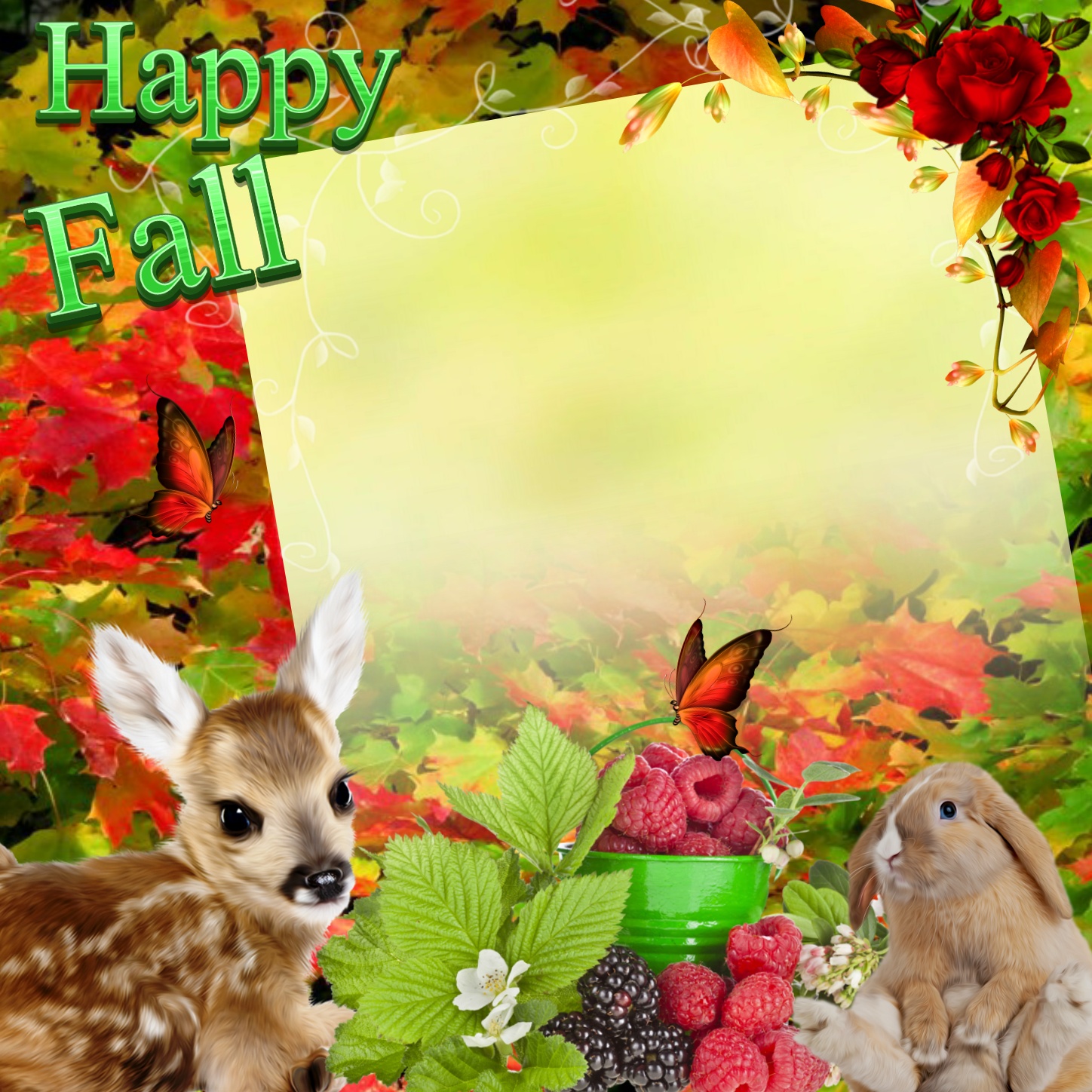 Sinnlich's Fall Frames - 2016 - Deer Fall Sinnlich Wildlife Autumn ...