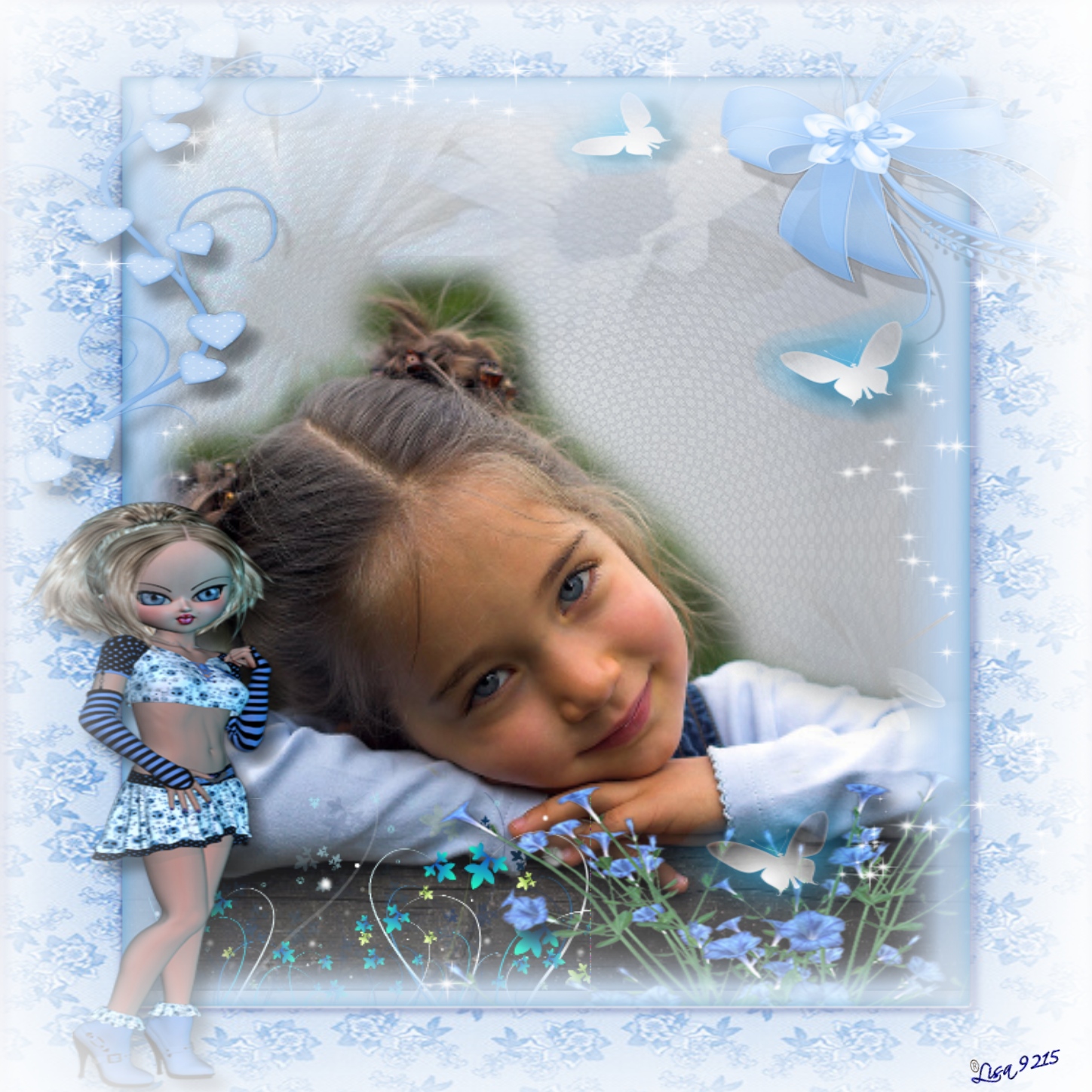 lisa9215's Picture Frames - 2011 April - Blue Fantasy Lisa9215 picture ...