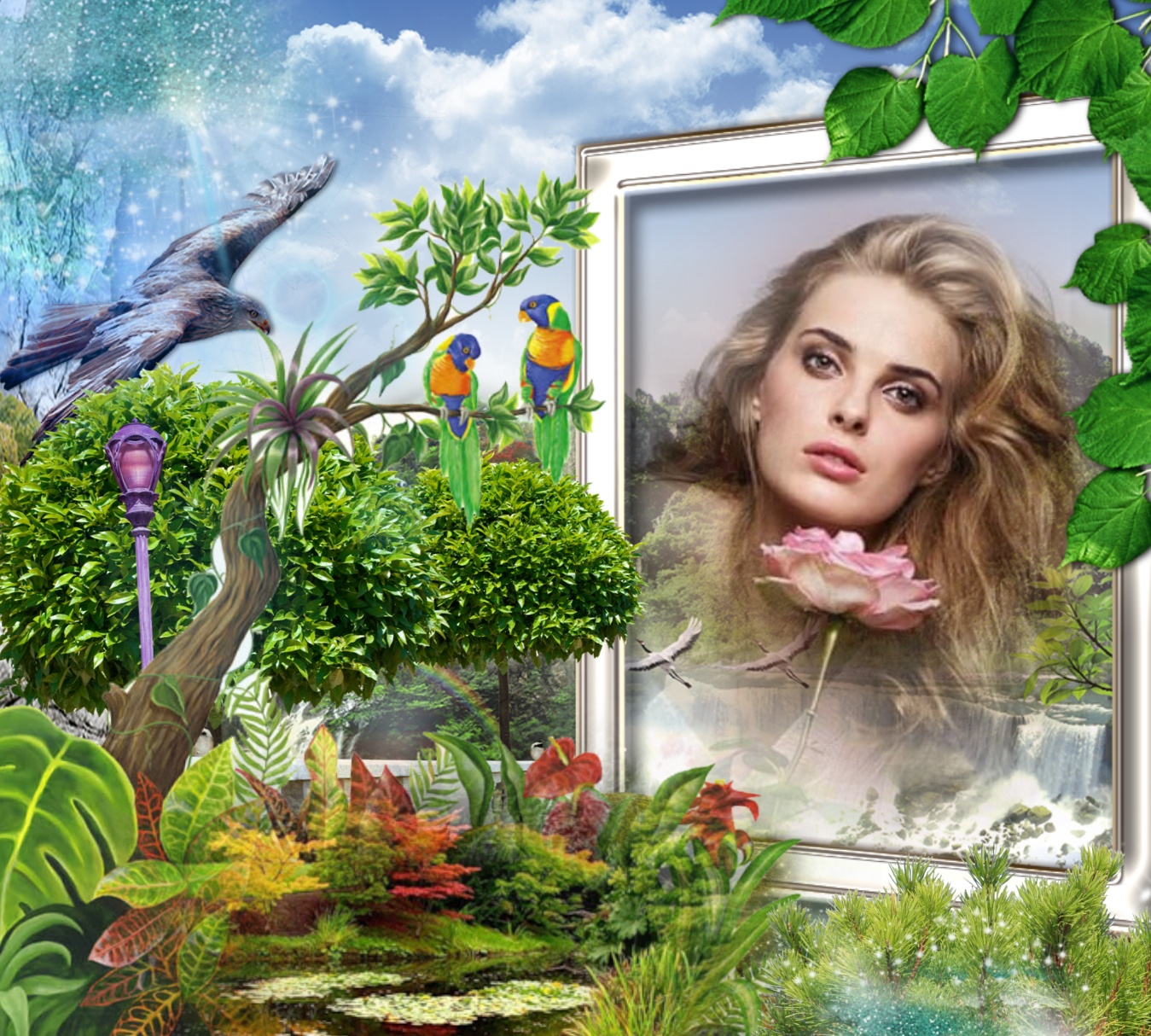 Emily50's Summer Frames - Summer Bird Frames - Summer Bird Frames