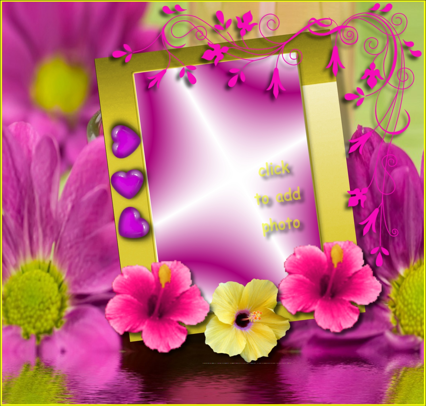 marialedesma1958's Girly Girl Frames - 2013 July - Pink and limon ...