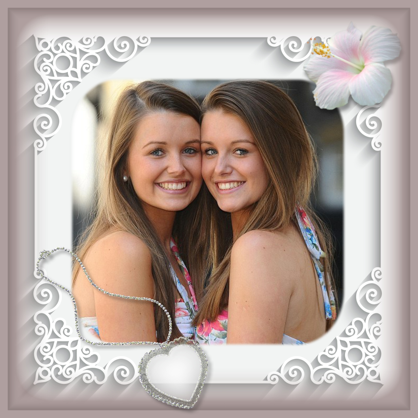 Elizabeth's PICTURE FRAMES 🖼 1/2 - Picture Frame Hibiscus Elizabeth ...