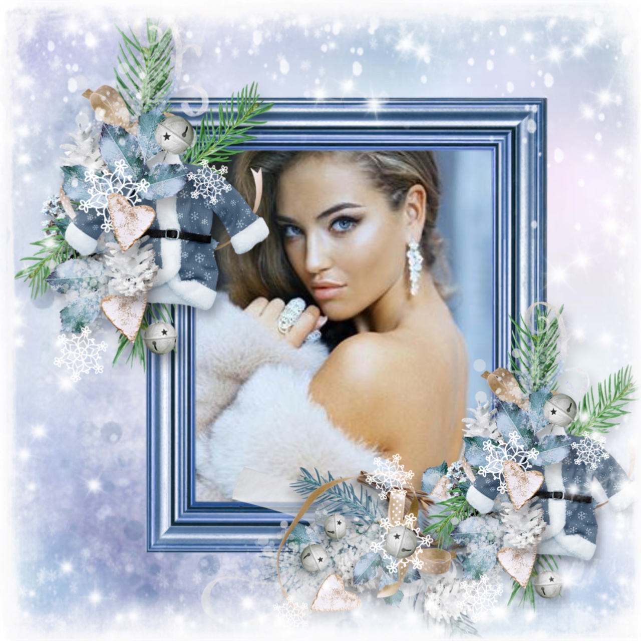 Nette's Winter Snow Frames☃️ ️ - Winter Snow2019 - Winter Christmas ...