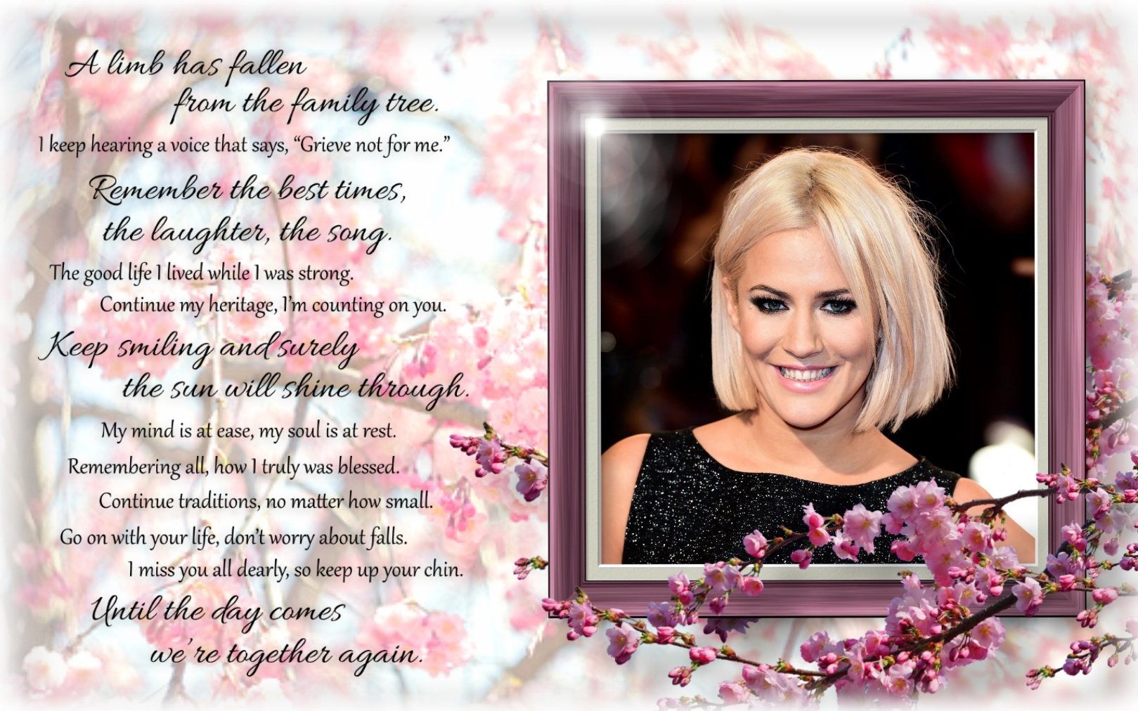 Elizabeth's IN MEMORY 🌤 - In Memory Loss Never Forgotten - In Memory ...