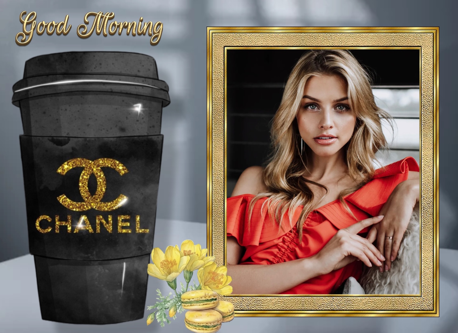Nette's Good Morning,GoodDay Frame - Good MorningCoffeeNette - Good ...