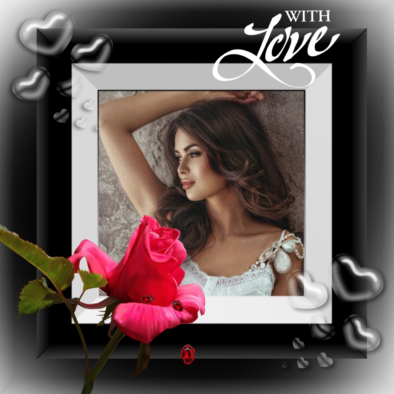 lissy's Love Frame 💓 - love roses iloveyou - love roses iloveyou