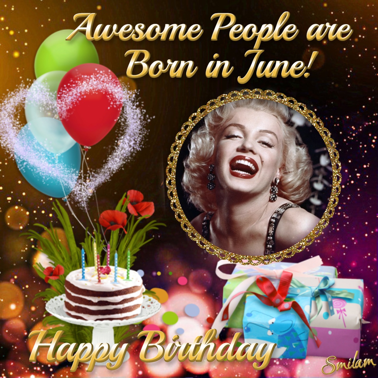smilam's Birthday Frames - HAPPY BIRTHDAY! - Awesome People are Born in ...
