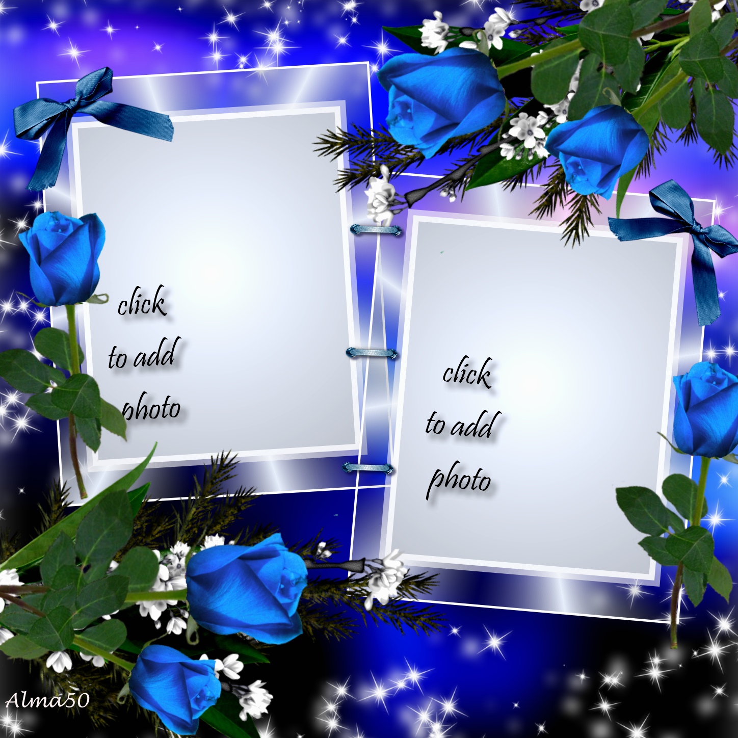 alma50's Picture Frames - 2011 November - 2012 January - Lovely Blue ...