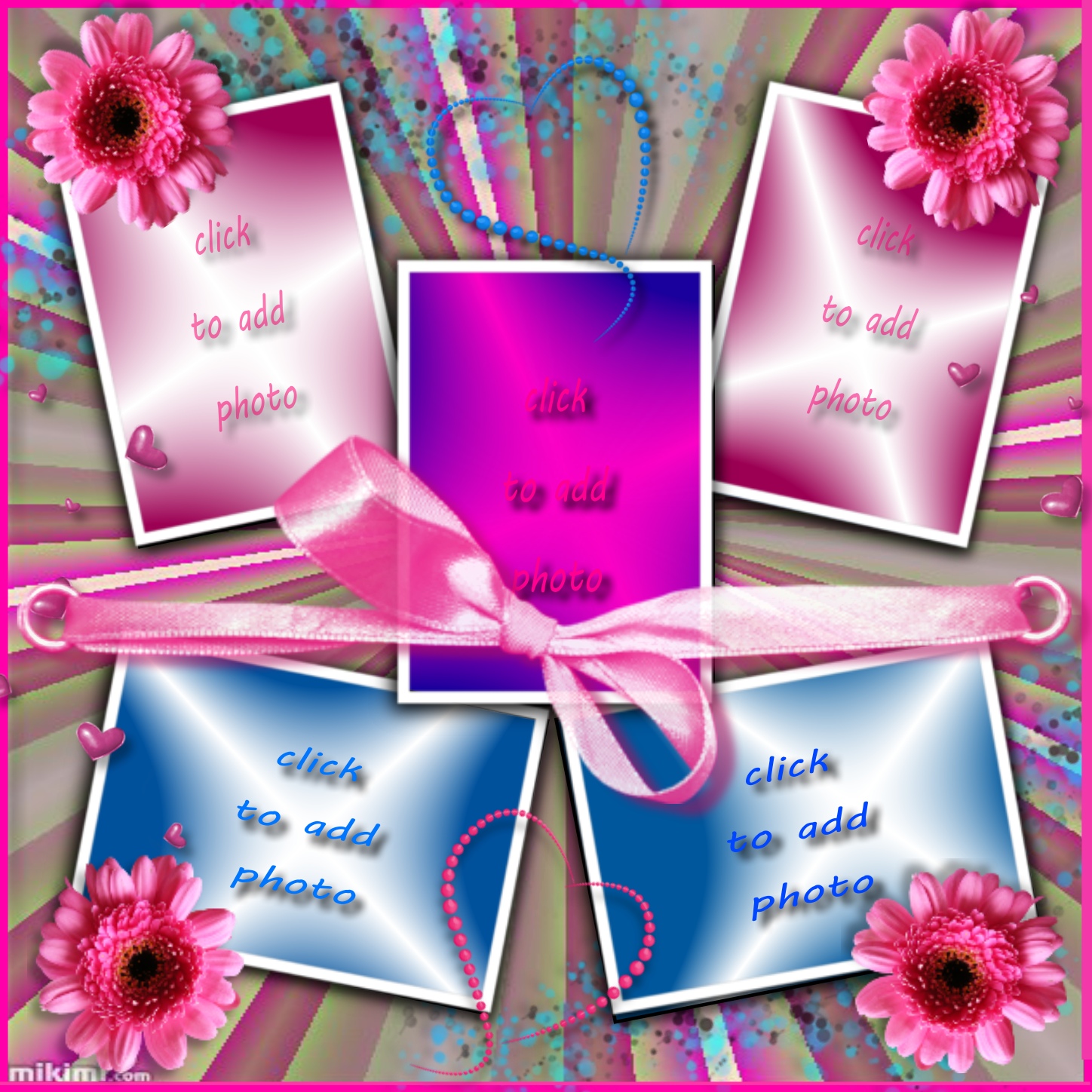 marialedesma1958's Girly Girl Frames - 2014 January - Pink And Blue ...