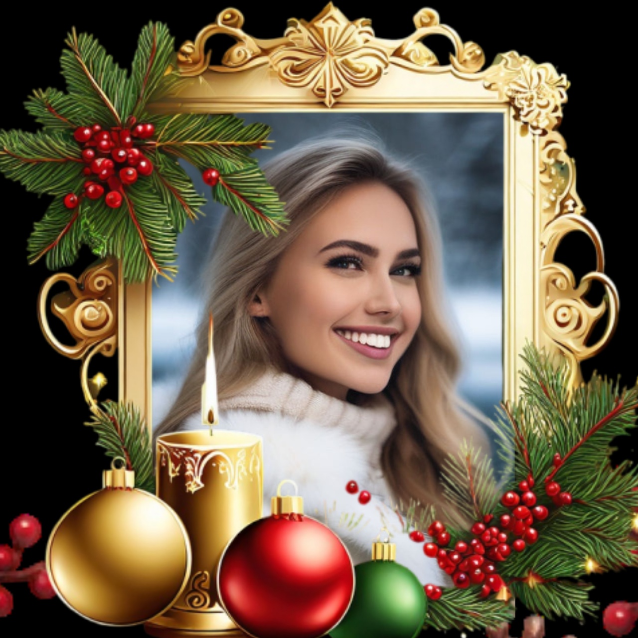 Emily50's Christmas Frame - Christmas Merry Christmas Love - Christmas ...