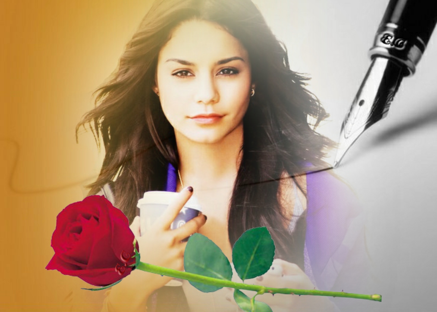 EchoCharly's Scrapbook Frames - 2009 May - 2009 May - Pen drawing This ...