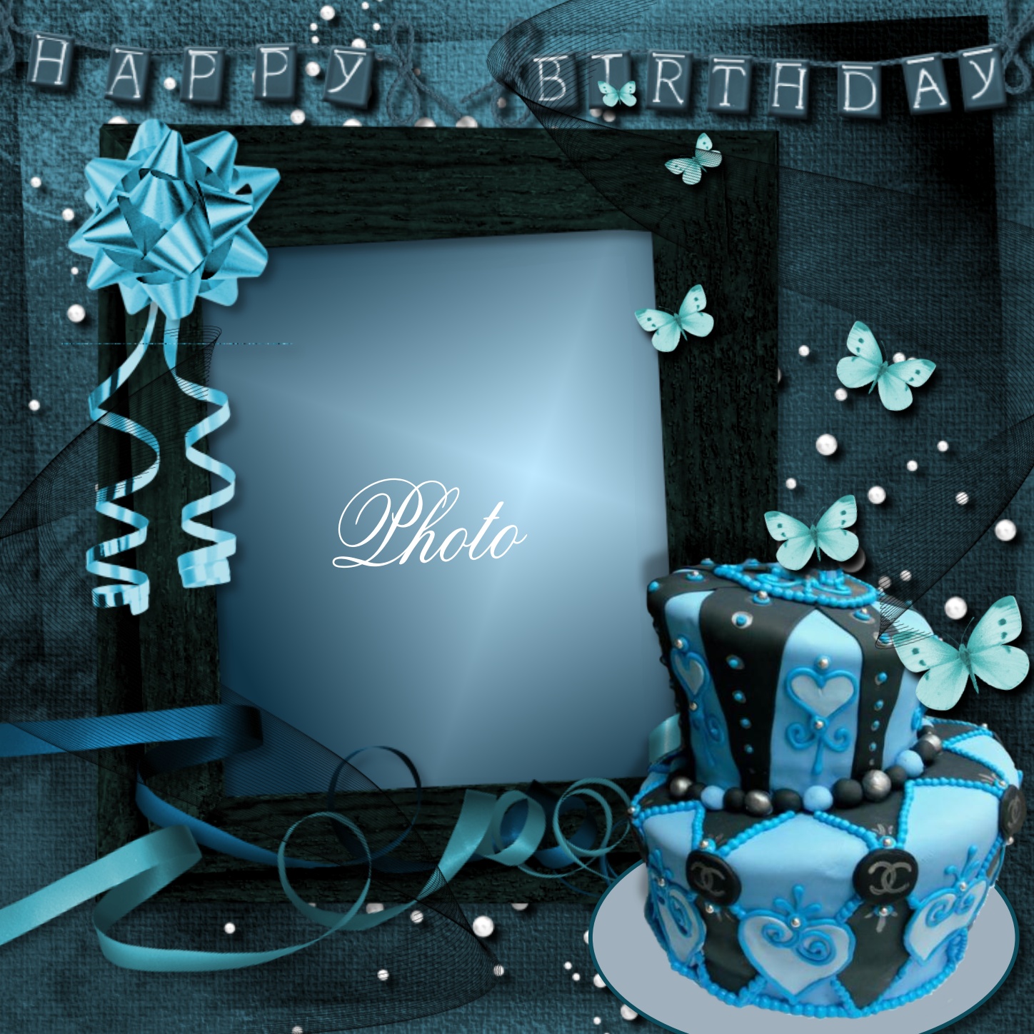 marycarmenkim's Birthday Frames - 2011 - 2012 September - Blue birthday ...