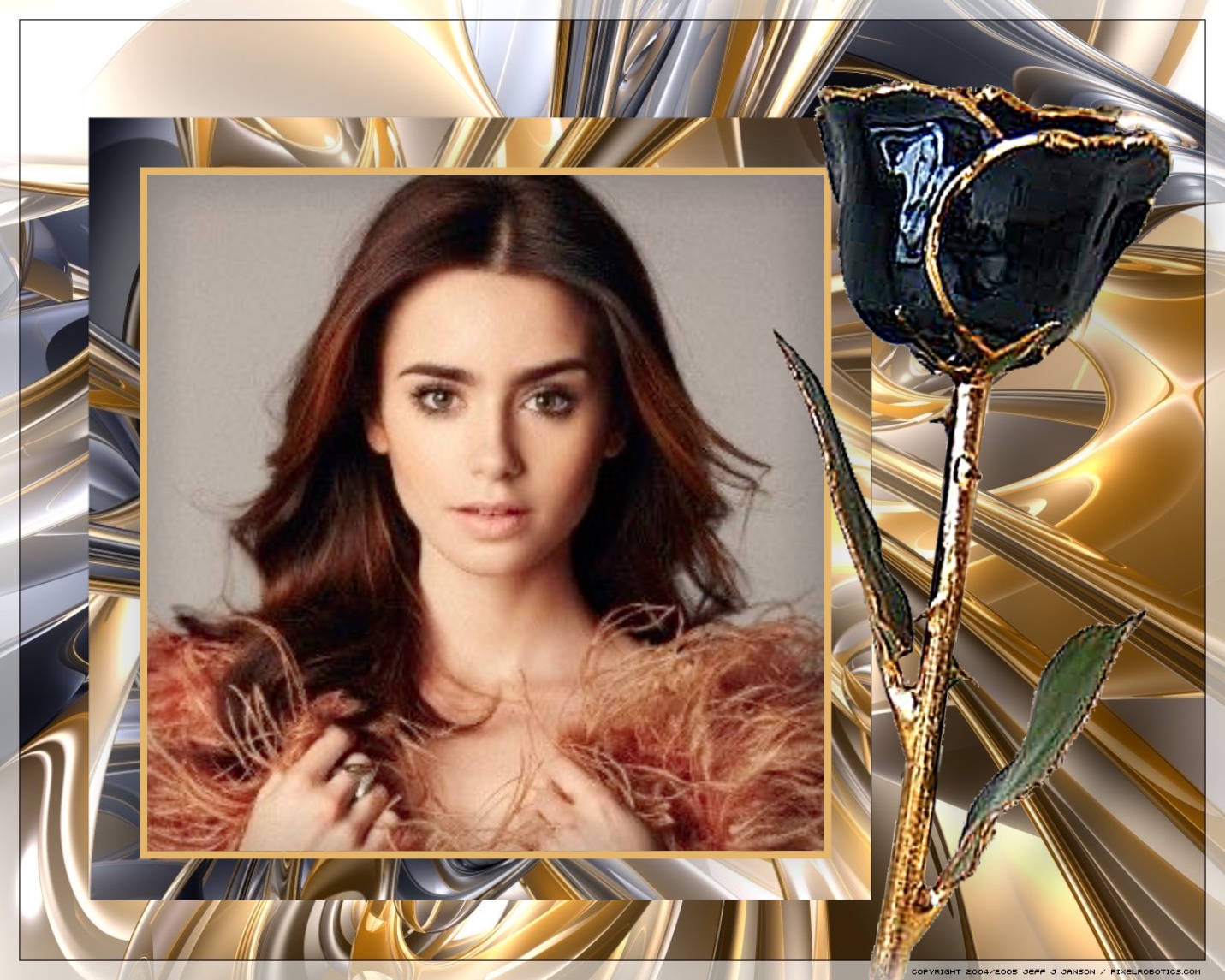 Nette's Fractals and Abstract Art Fantasy Frame - Abstract Art ...