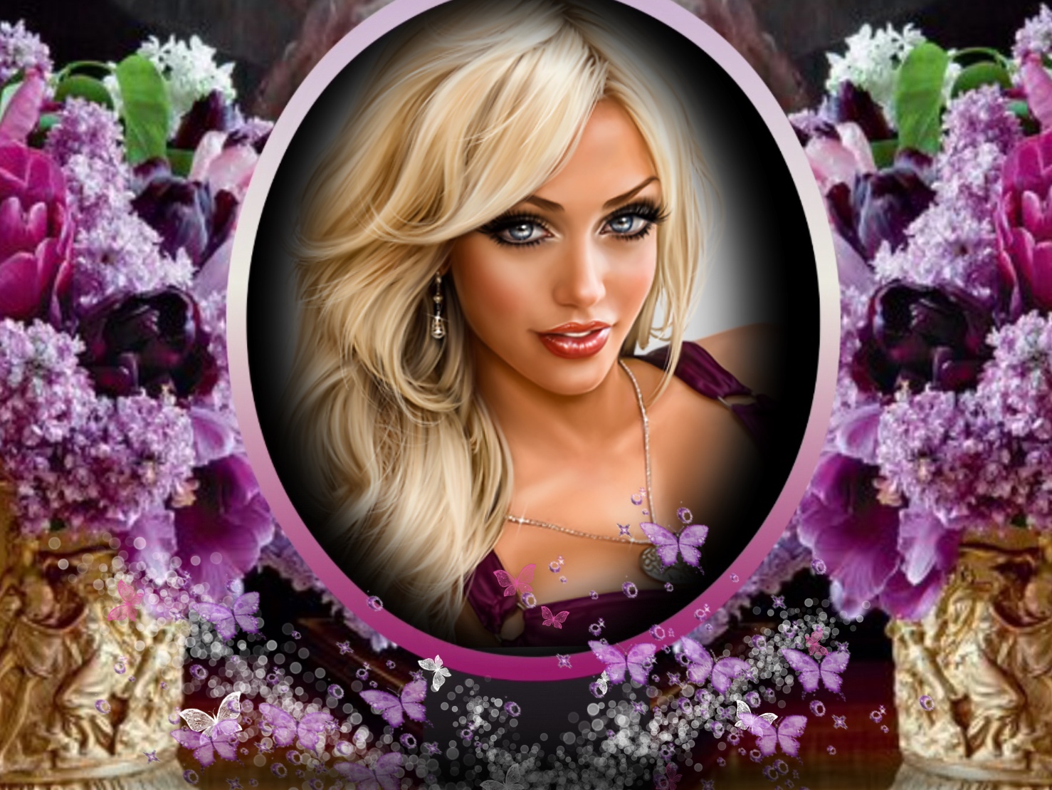 Wienie Coppen's Love romance - colourful frame portrait - colourful ...