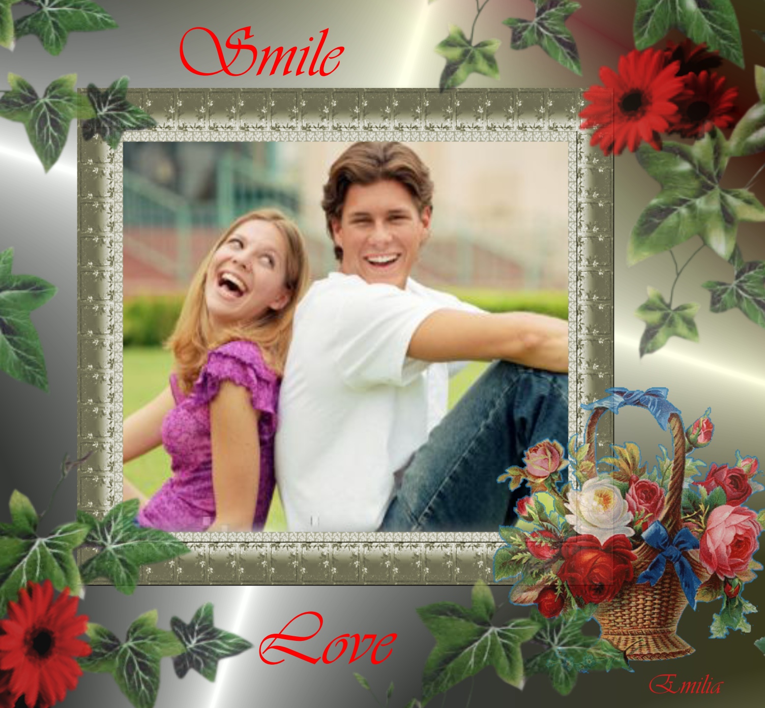 Emily50's I Love You Frames (Women's Day) - Smile and Love - Smile and ...