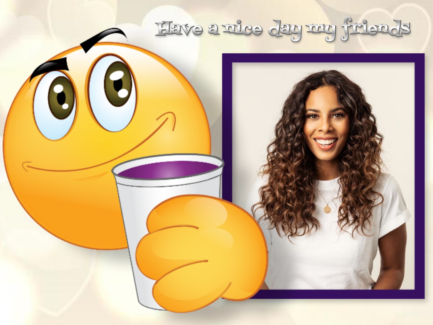 Elizabeth's GOOD MORNING/DAY/NIGHT ⭐️ 3/3 - Haveagreatday Smiley Emoji ...