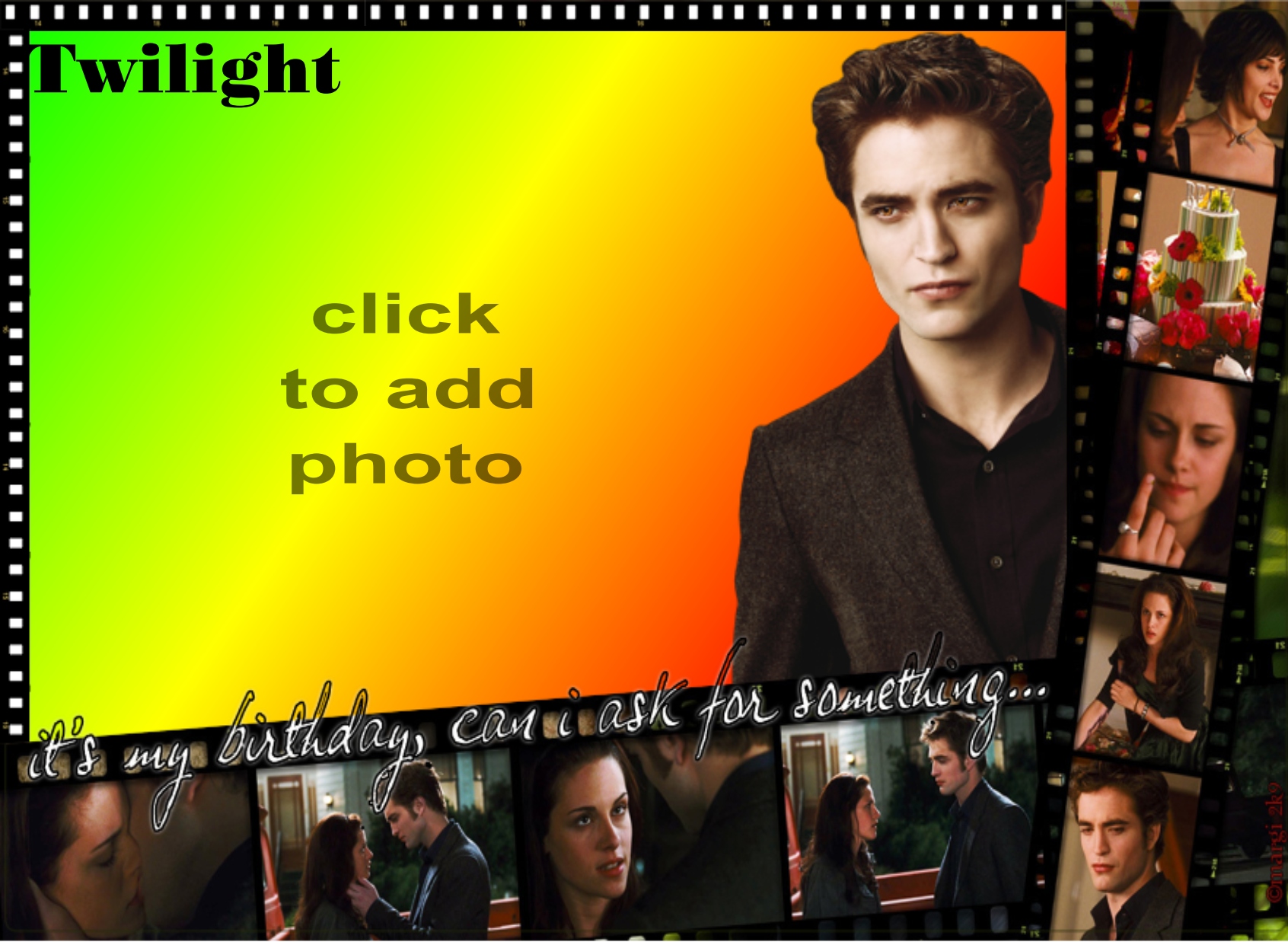 Sinnlich's Celebrity Frames - 2010 Twilight - Twilight Filmstrip Movie ...
