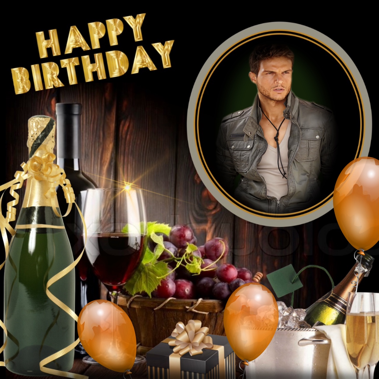 Wienie Coppen's Happy Birthday Male - balloons happybirthday male ...