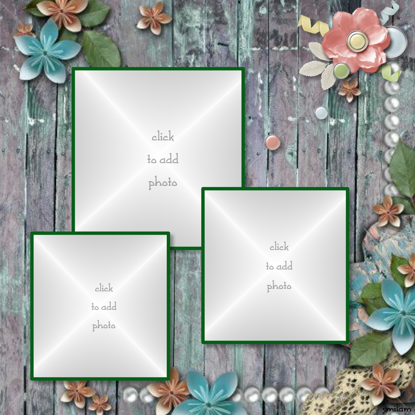 smilam's Photo Album Frames - Family Frame - Family Frame. Trio of ...