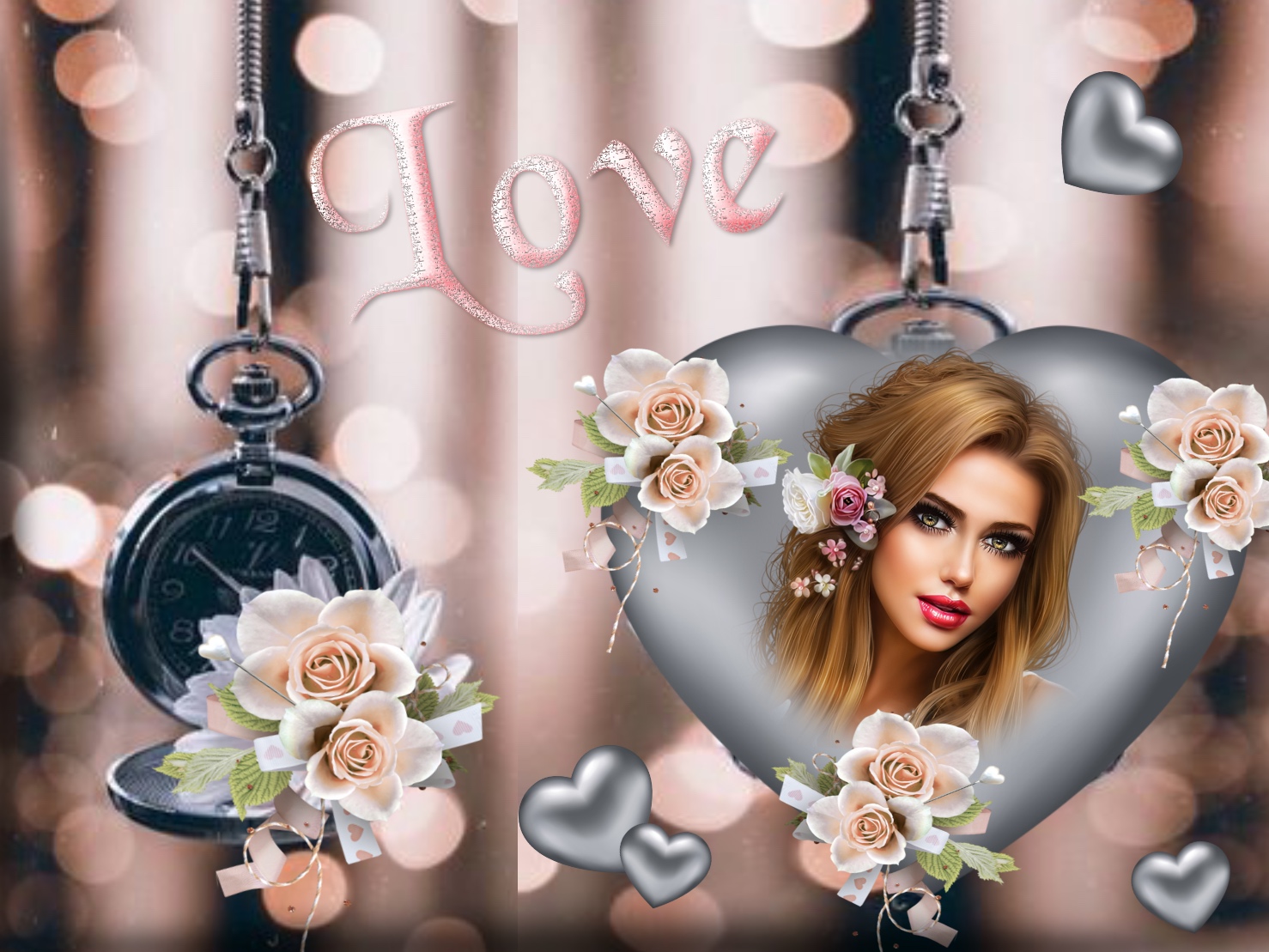 Wienie Coppen's Love,lovehearts,Roses - love lovehearts watch - love ...