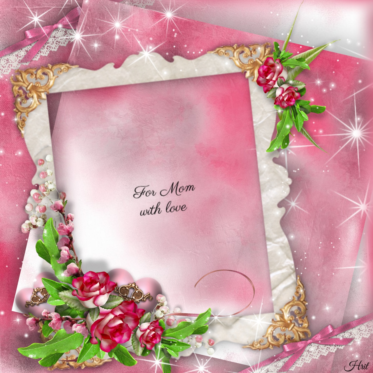 hrit's Mother's Day Frames - 2020 - For Mom with love Hrit mothers Day ...