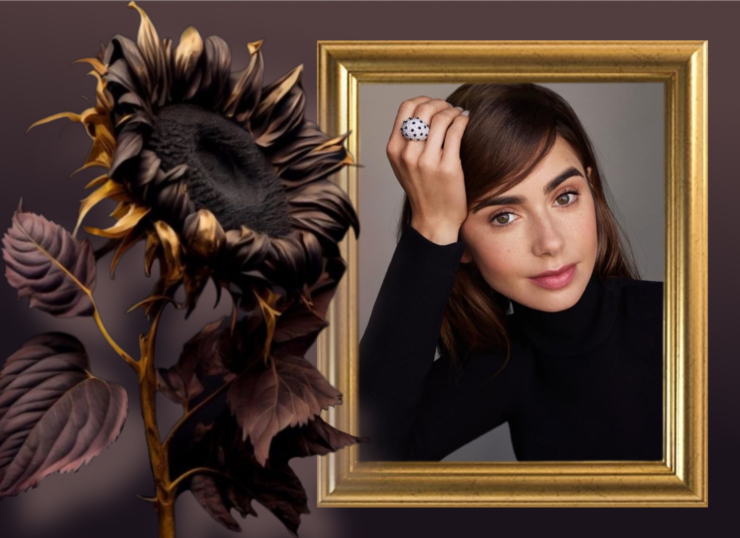 Nette's Flower Frame - Single Flower Frame Picture Frame Nette - Single ...