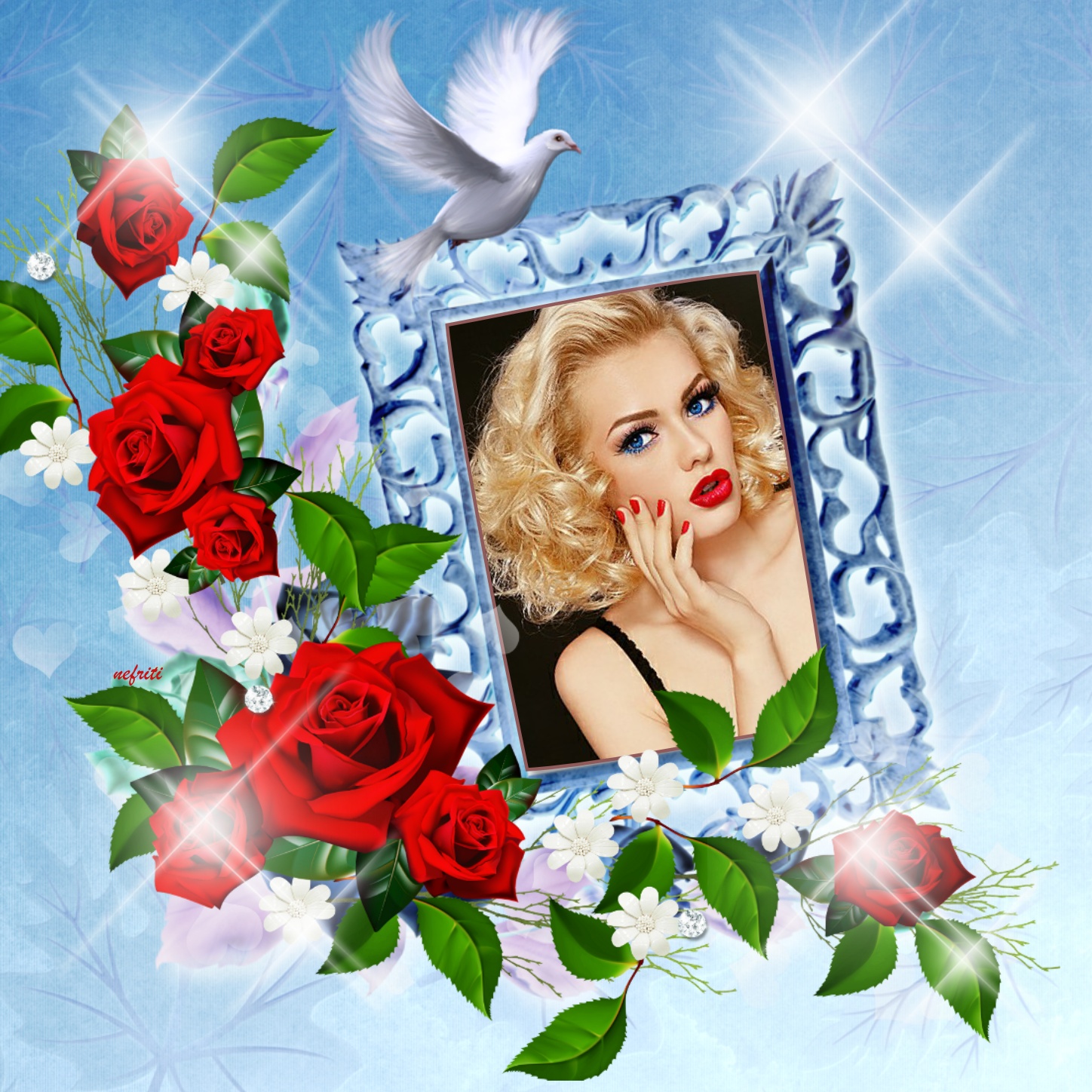 nefriti's Girly Girl Frames - 2015 June - 2015 August - nefriti-Blue ...