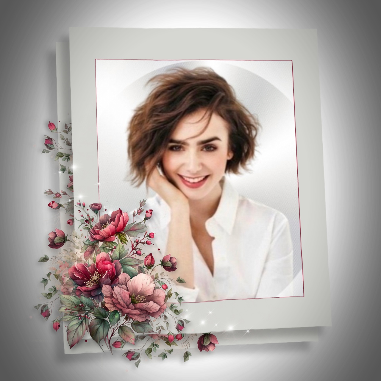 Elizabeth's PICTURE FRAMES 🖼 2/2 - Picture Frame Floral Fun - Picture Frame Floral Fun ...