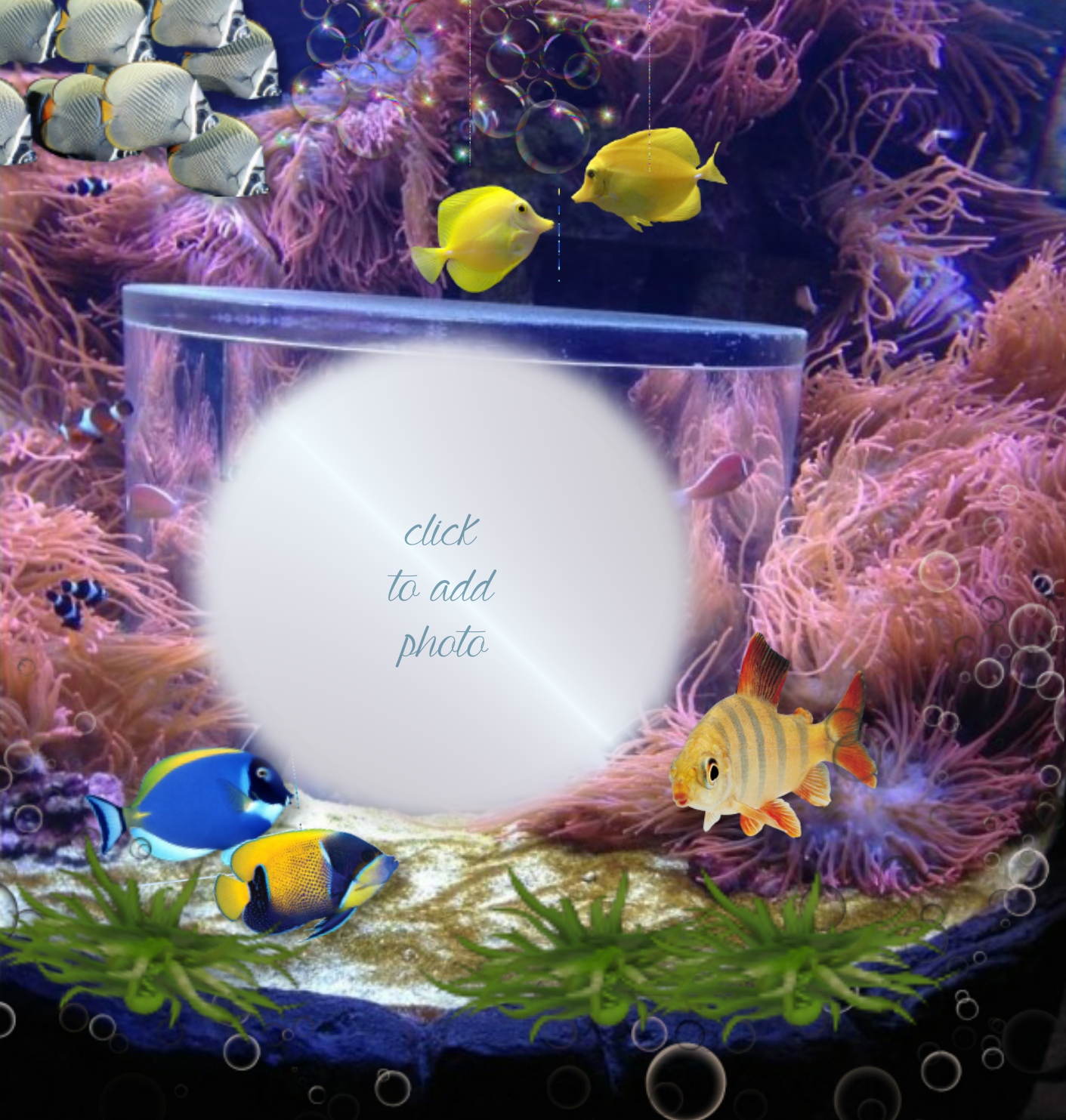 smilam's Fun Frames - Face Cut Outs - Under the Sea, fish, water ...
