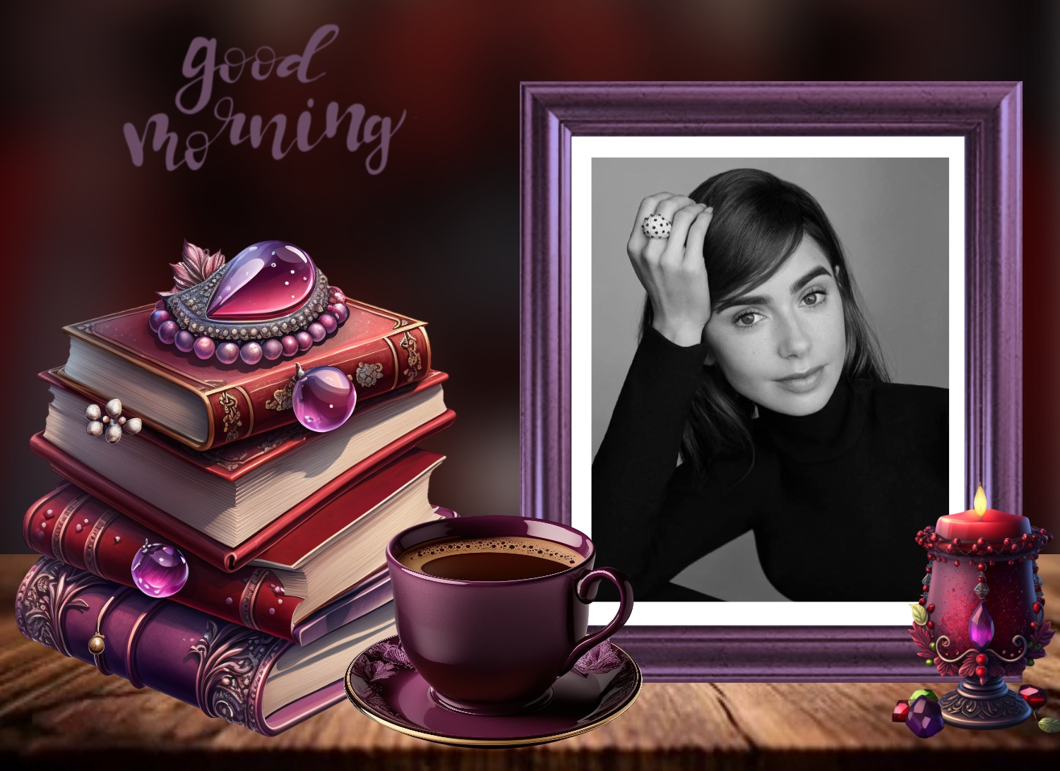 Nette's Good Morning,GoodDay Frame - Good MorningCoffeeNette - Good ...