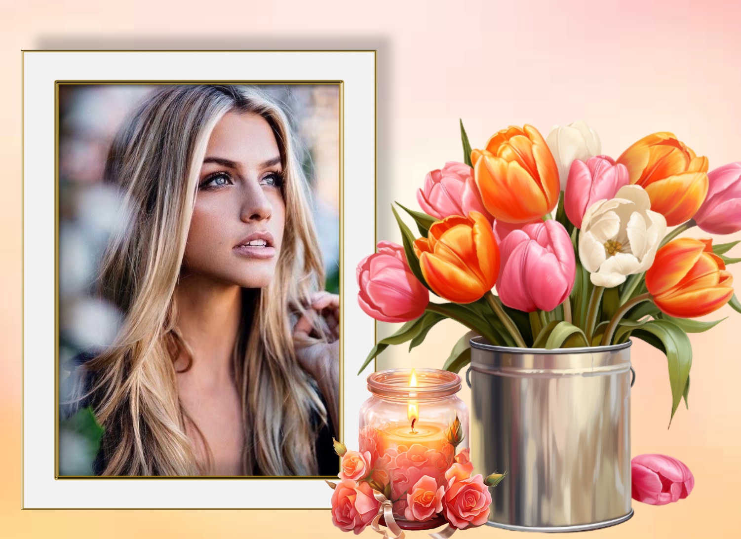 Nette's Portrait 🖼 - photo Frame Picture Frame Nette - photo Frame ...