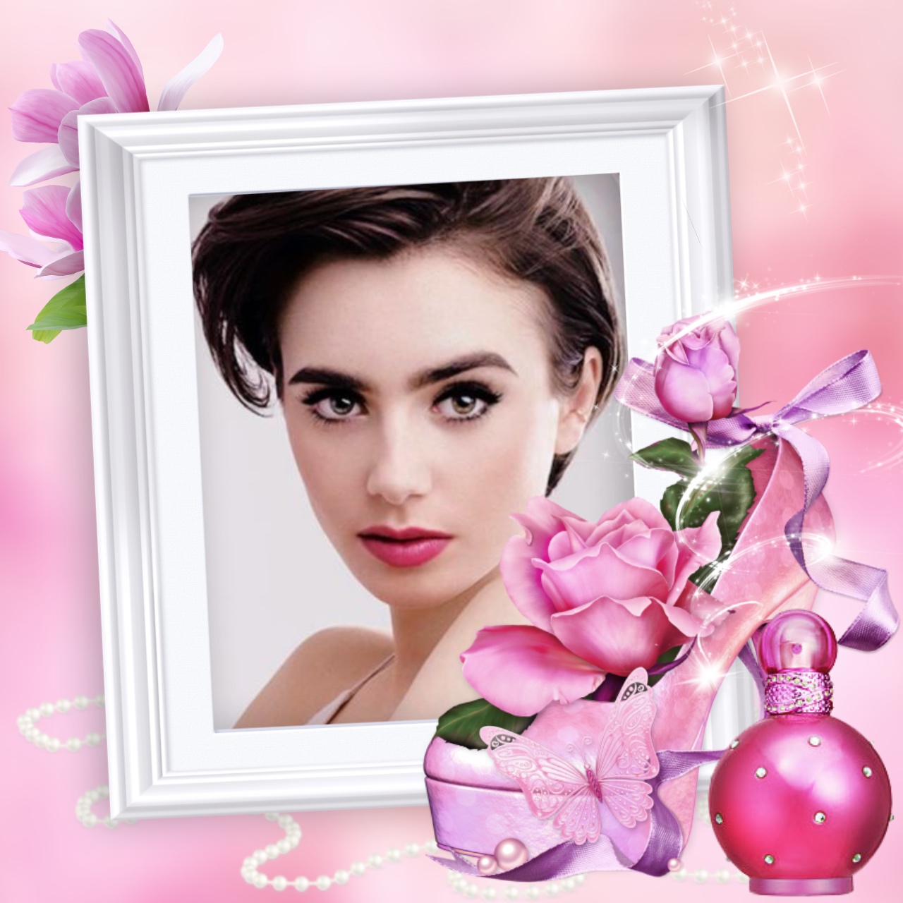 Nette's Designer Bag Frames / Perfume Frames - Designer 20201 - Girly ...