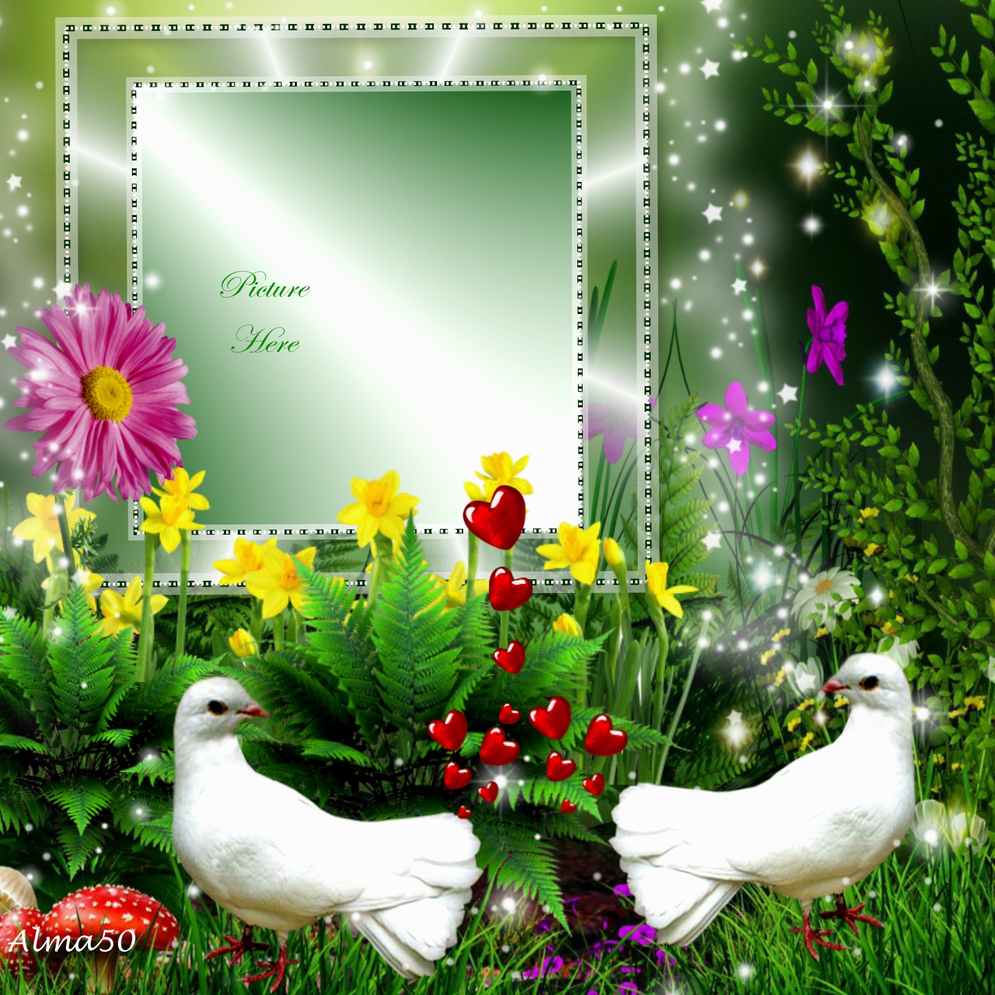 alma50's Spring Frames - 2013 April - 2014 - Spring Love Alma50 ...