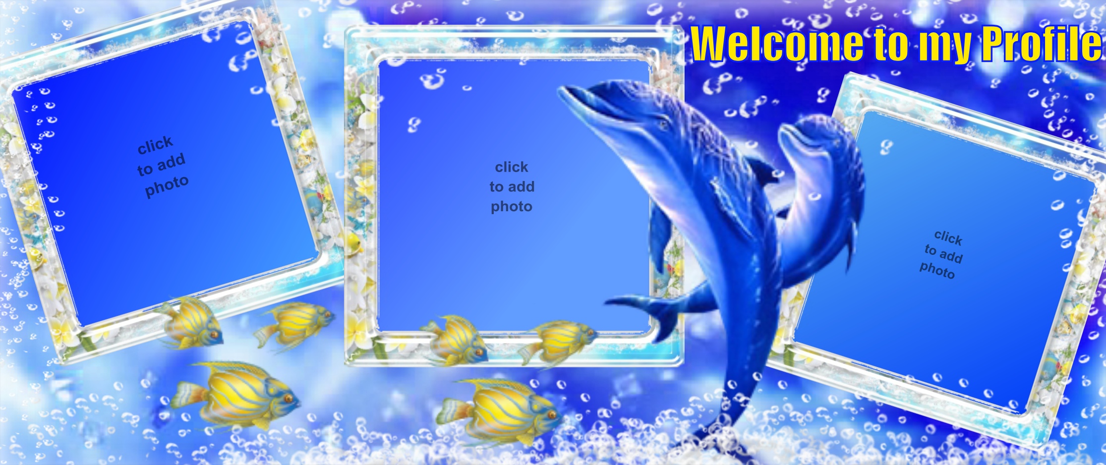 Sinnlich's Profile Cover Frames - 2012 August - Welcome Dolphin Album ...