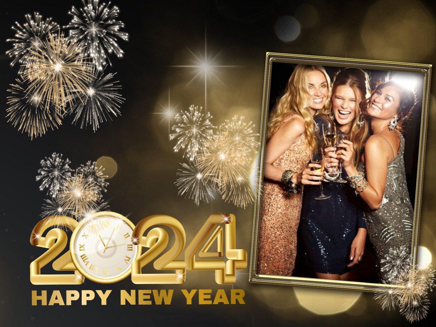 Margarita2007-ct's New Year's Frames - New Years - 2024 New Year Wishes Love - 2024 New Year ...