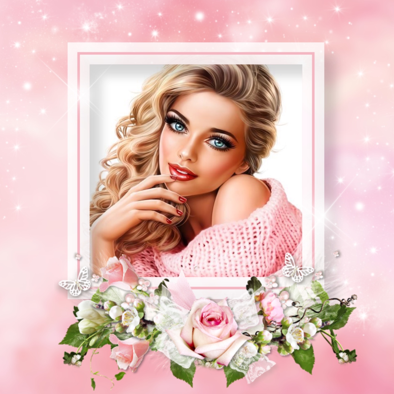 Nette's Colorful Kimi Frames🌈 - My Girl Girlie Girl Frame Stylin Frame ...