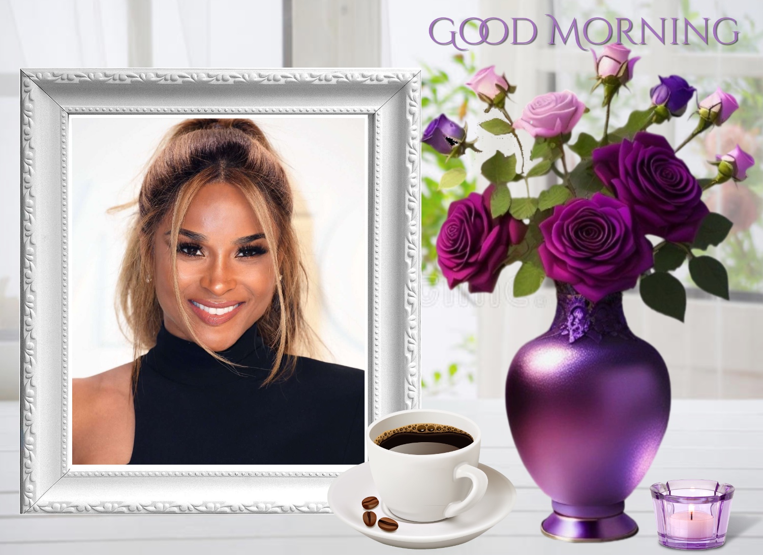 Nette's Good Morning,GoodDay Frame - Good MorningCoffeeNette - Good ...