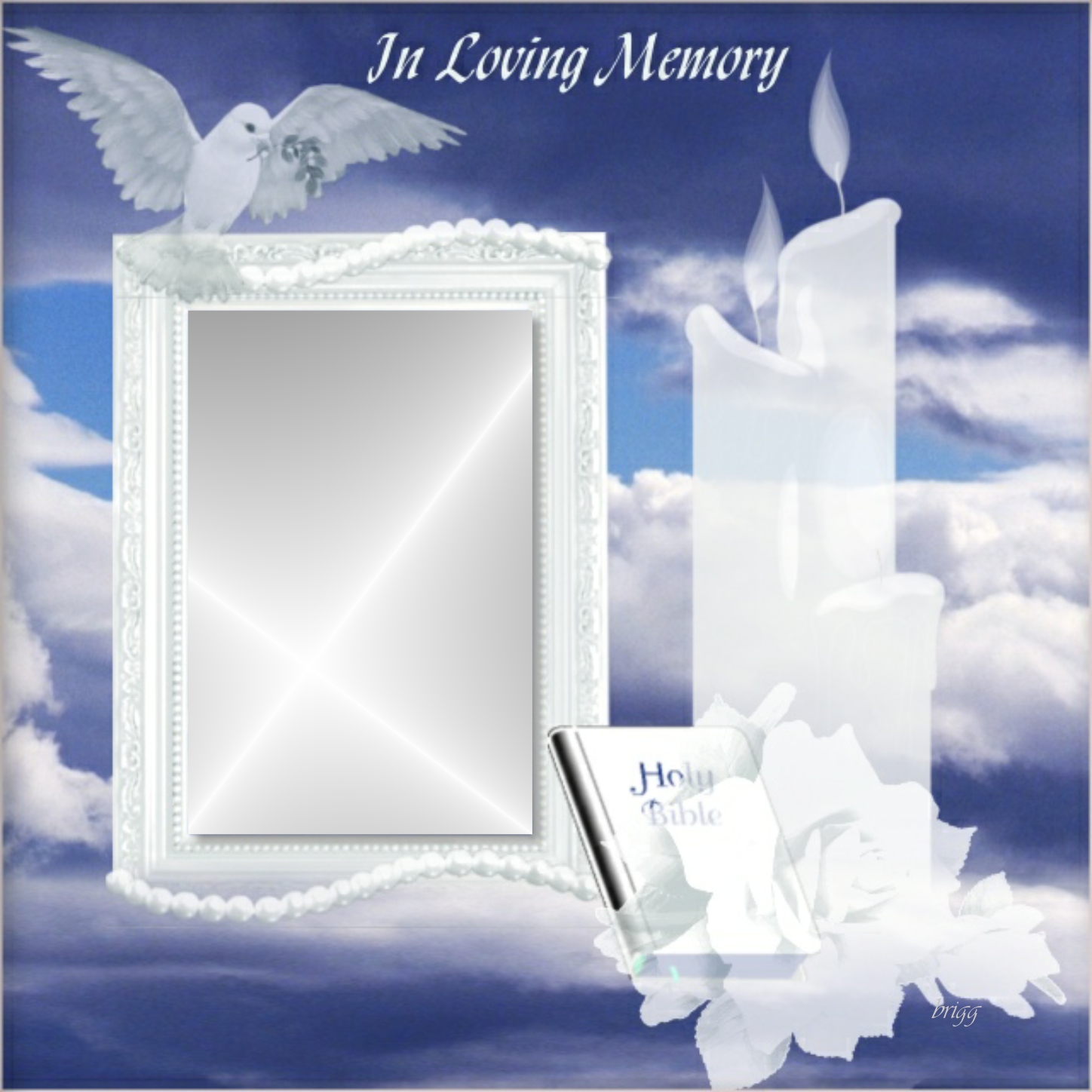 briggie's In Memory Of... Frames - 2011 June - In Memory Thank You ...