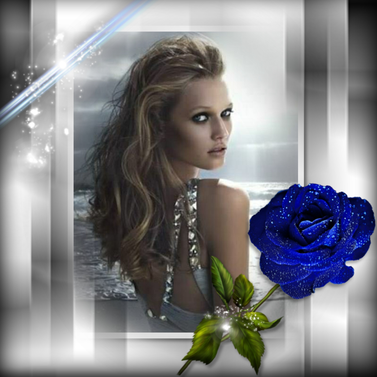 Elizabeth's THINKING OF/MISSING YOU 😘 3/4 - Missingyou Blue Rose ...
