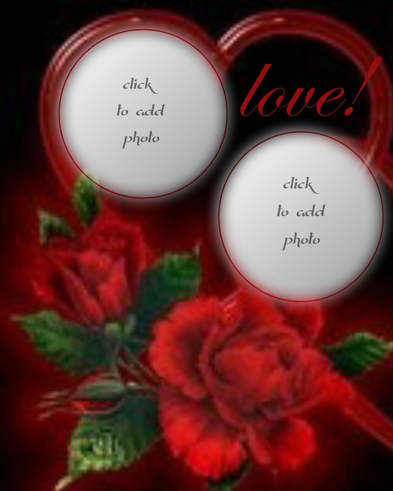smilam's I Love You Frames - Love Frames - love! - love! Hearts, roses ...