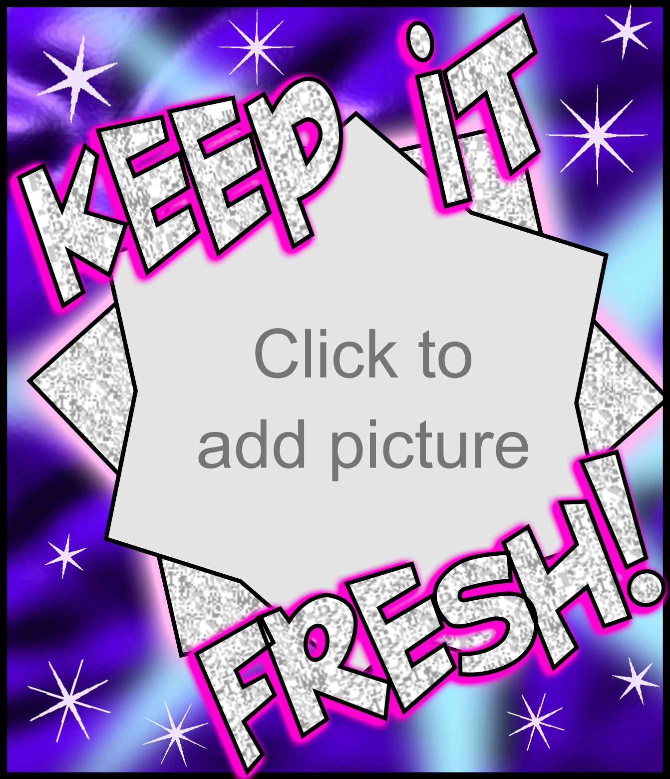 ZingerBug's Fun Comment Frames - 2008 March - 2008 May - Keep It Fresh ...