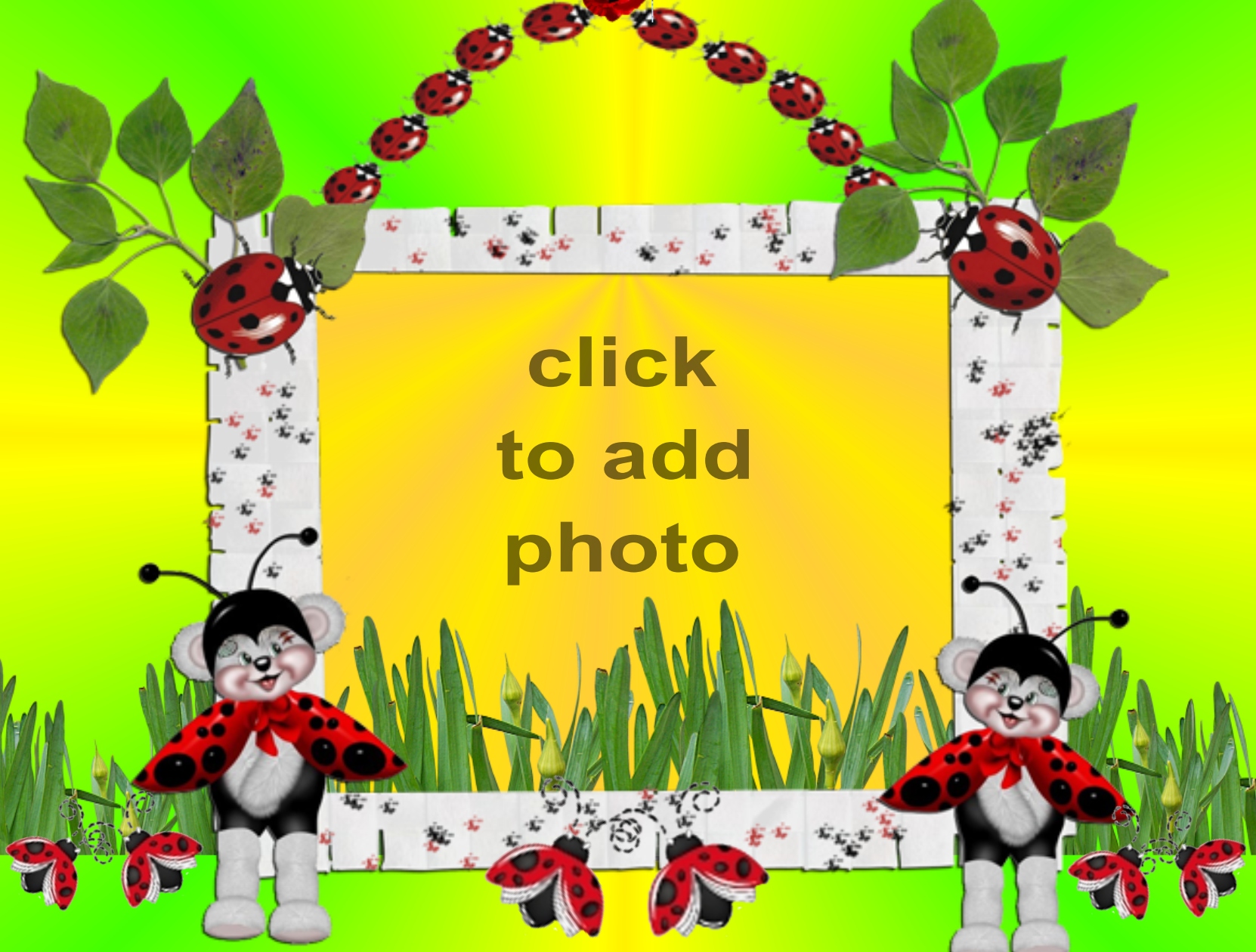 Sinnlich's Picture Frames - Azalea Heart - Teddy Ladybug Sinnlich Kids ...